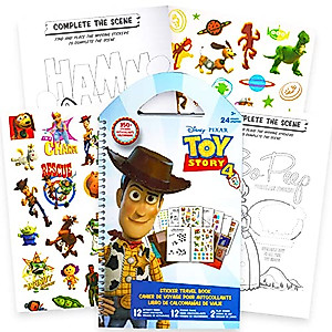 Toy Story Mini Backpack for Boys Girls Toddlers Kids - Bundle with Lightyear Mini Backpack with Toy Story Stickers | Inside Out, Cars, Up, Finding Nemo