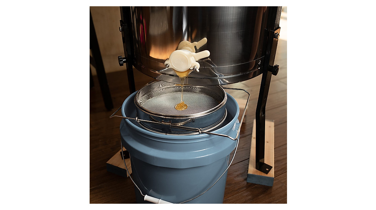 VIVO Stainless Steel Double Sieve Honey Strainer Filter