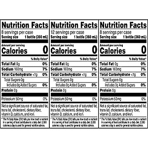 Gatorade Zero Thirst Quencher, 3 Flavor Variety Pack, 12 fl oz, 6 Count