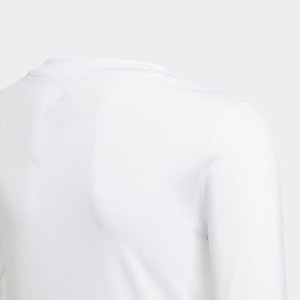 adidas unisex-child Team Base Tee White Small