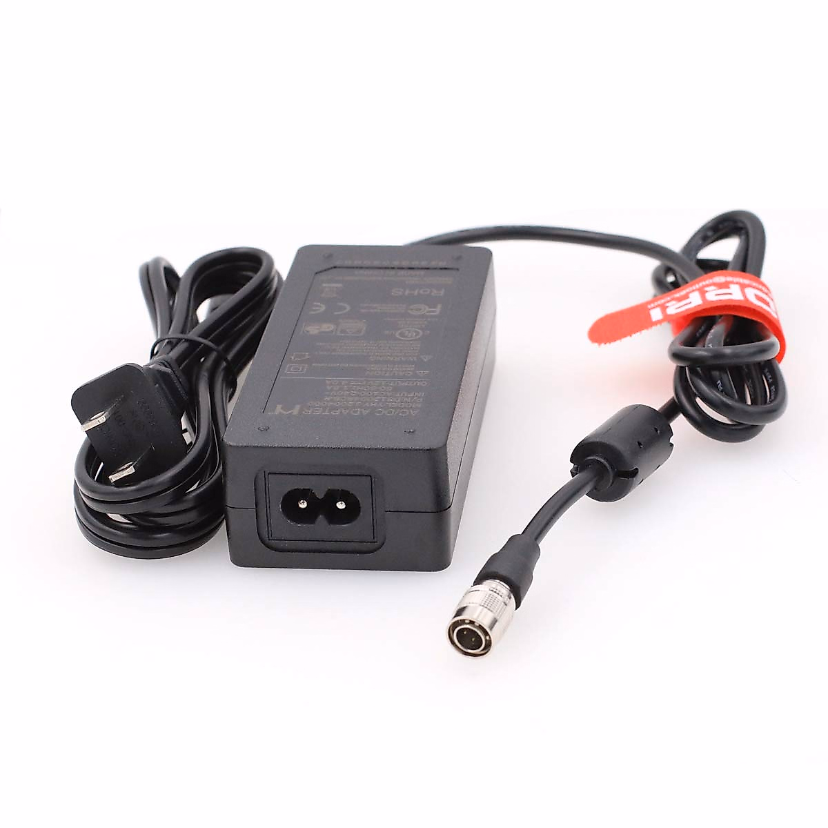 DRRI Sound Devices XL-WPH3 Universal AC to DC Power Adapter with 4pin Hirose Connector for Sound Devices ，302,442,552,788T-SSD Mixer MixPre-10T