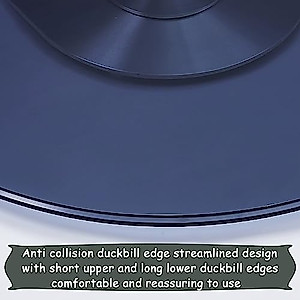 24in - 47in Rotating Tray Easy to Clean, Explosion-Proof Tempered Glass Lazy Susan Turntable for Dining Table, 360° Rotating Round Turntable, Anti-Side Deflection, Perfect for Homes & Restaurants (Si