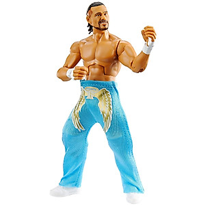WWE Angel Garza Elite Collection Action Figure, 6-in/15.24-cm Posable Collectible Gift for WWE Fans Ages 8 Years Old & Up