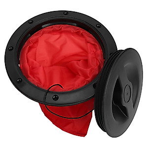 Boating OUKENS Boat Sealing Hatchs Cover, Round Circular Type Lid Waterproof Kayak Accessories W/Storage