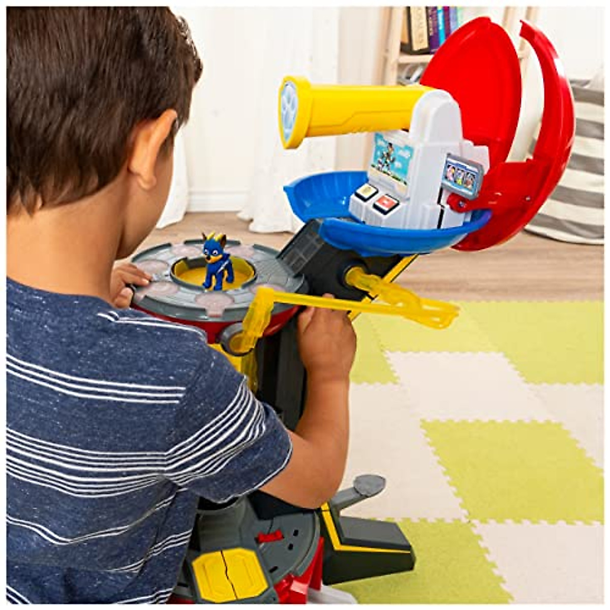 Cool Maker Paw Patrol, Mighty Pups Super Paws Lookout Tower Playset with Lights and Sounds, Toy for Ages 3 and Up