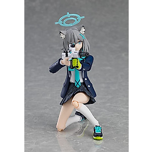 Max Factory figma Blue Archive Blue Sandwolf Shiroko Non-Scale Plastic Painted Action Figure