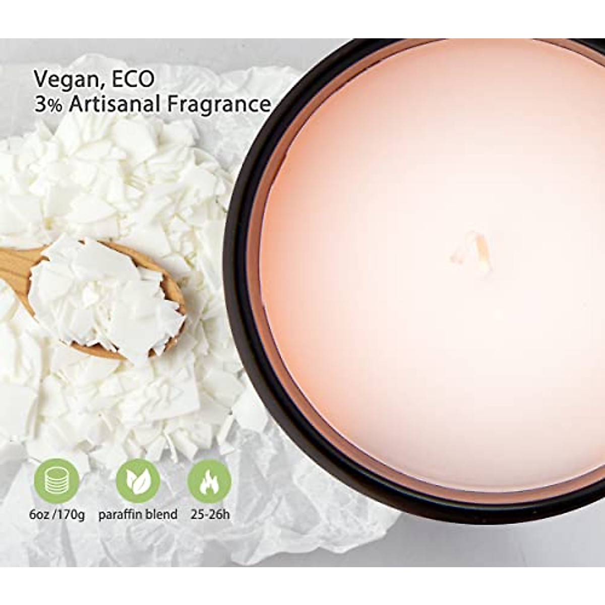 Cedar Wood Scented Candles for Home Aromatherapy Candle Gifts for Women, Long Lasting Soy Candle Help Relaxing Stress Relief Cool Meditation Healing Calming