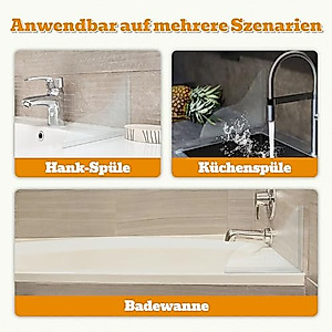 Honitra 2Pcs Shower Splash Guard, Self- Adhesive Transparent Shower Water Guard, Bath Corner Water Splash Guard to Keep Water in Shower, Tub Splash Guard