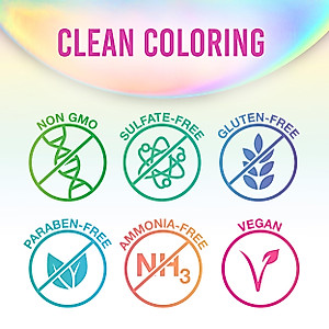 Punky Flamingo Pink Semi Permanent Hair Color, Conditioning Vegan Hair Dye, Non-Damaging Formula, PPD & Paraben-Free, Long-Lasting Vibrant Pink Hair Color, Up to 40 Washes, Hair Care, 3.5 oz