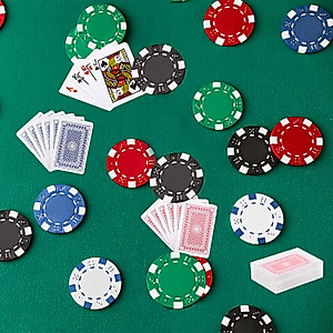 Mini Playing Cards Deck, Small Casino Card Games for Kids, Magic Party Favor, 2.5" Inches (12-Pack)