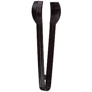 Fineline Settings Platter Pleasers Tongs, 7-Inch, Black