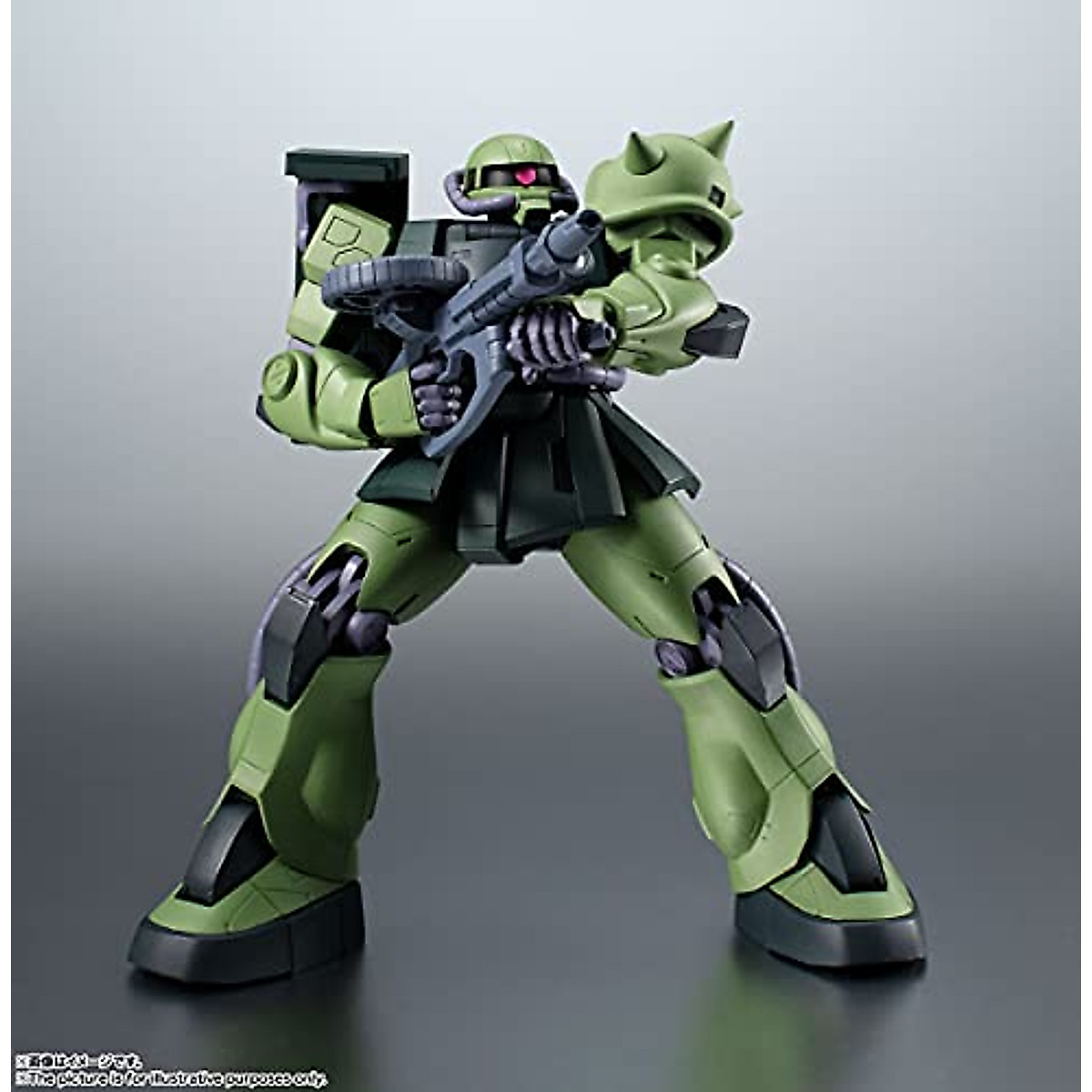 TAMASHII NATIONS - Mobile Suit Gundam The 08th MS Team - MS-06JC ZAKU II Type JC Version A.N.I.M.E., Bandai Spirits The Robot Spirits Collectible