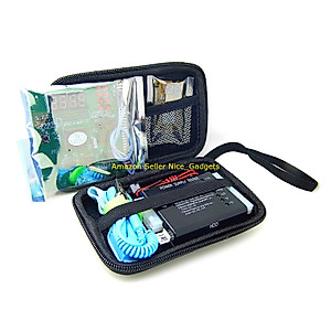 Lingvetron PC Computer PSU and Motherboard Tester Tool PCI & ISA SDRAM Post Test Card Diagnostic Analyzer Starter Kit 4 Digital / 8 LED/Bios Speaker/Mobo Power Switch All in One Carrying Case