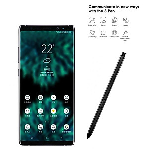 Galaxy Note 8 Pen Replacement Stylus Touch S Pen Galaxy Note 8 Note8 N950 Stylus Touch S Pen +Tips/Nibs+Eject Pin Black