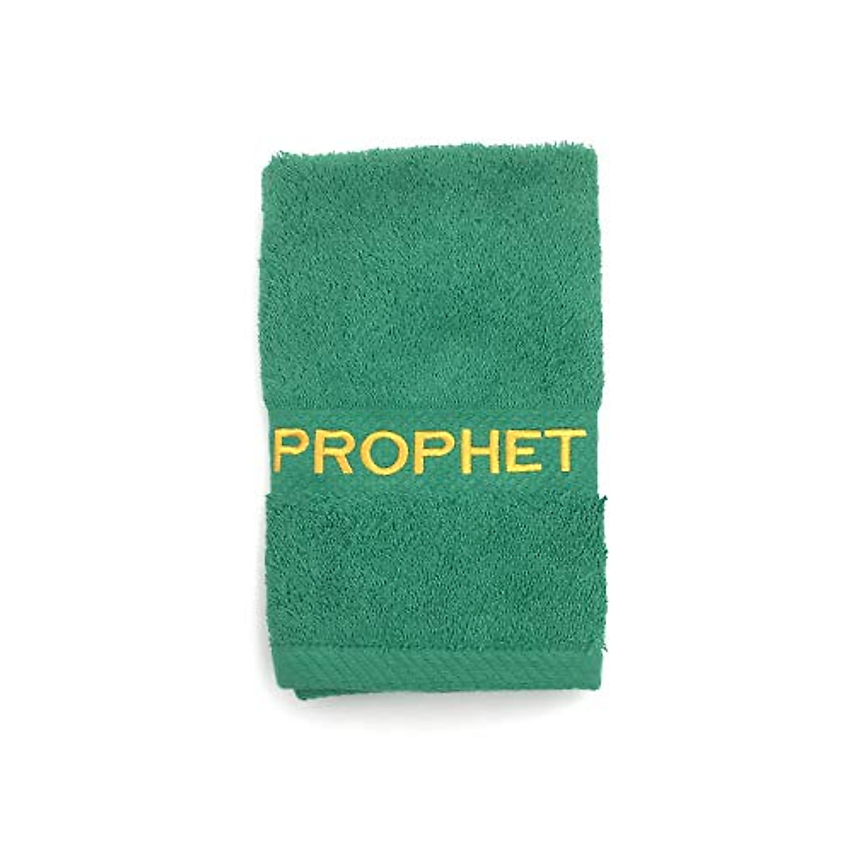 Mercy Robes Preaching Hand Towel Prophet(Green/Gold)