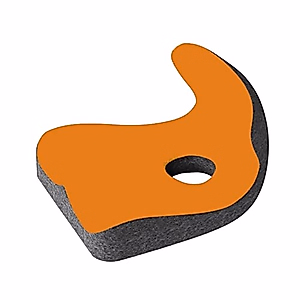 Leonnn Shape Memory Foam Orthopedic Cushion Comfort Ergonomic Design Back Coccyx Pillow Compatible WithCar Seat Office Chair (Color : Yellow)