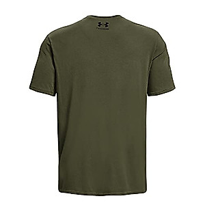 Under Armour Men's Freedom Chest Graphic Short Sleeve T-Shirt, (390) Marine OD Green / / Black, 3X-Large
