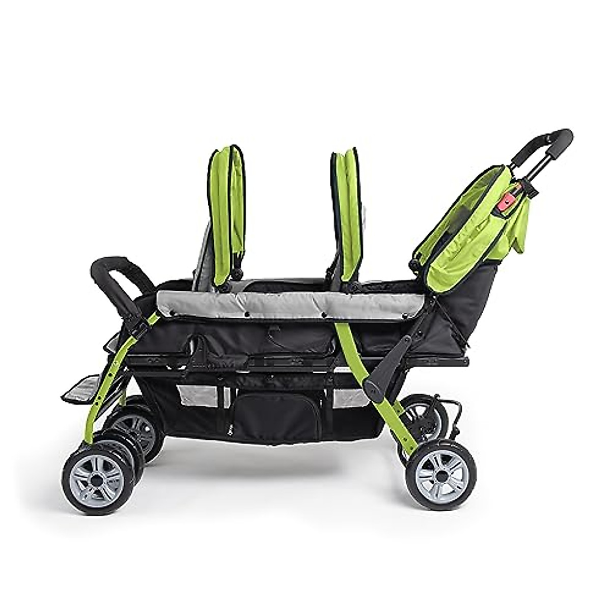 Foundations The Trio Sport Sport Triple Tandem Stroller, Lime