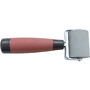 MARSHALLTOWN Paint And Wallcovering Seam Roller, 2 Inch flat Solid Rubber Installation Tool, Made in the USA, E54D