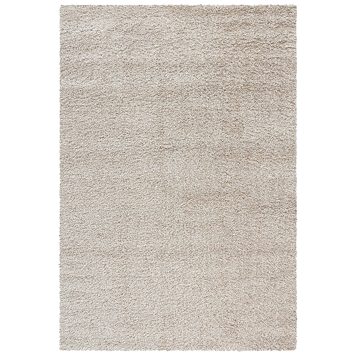 SAFAVIEH California Shag Collection Area Rug - 8'6" x 12', Beige, Non-Shedding & Easy Care, 2-inch Thick Ideal for High Traffic Areas in Living Room, Bedroom (SG151-1313)