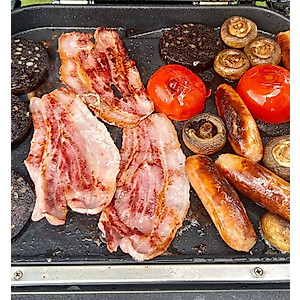 Griddle Plate for Ninja Woodfire Pro OG800 OG900 Series, Flat Top Griddle Plate for Ninja XSKGRDPLT Woodfire Pro Connect XL OG951 OG952 OG850 Outdoor Grill, Non-Stick Griddle Pan