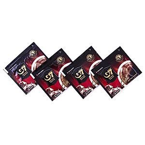 Trung Nguyen — G7 Instant Coffee — Pure Black — 100% Soluble Coffee — Strong and Bold — Instant Vietnamese Coffee (200 Packets)