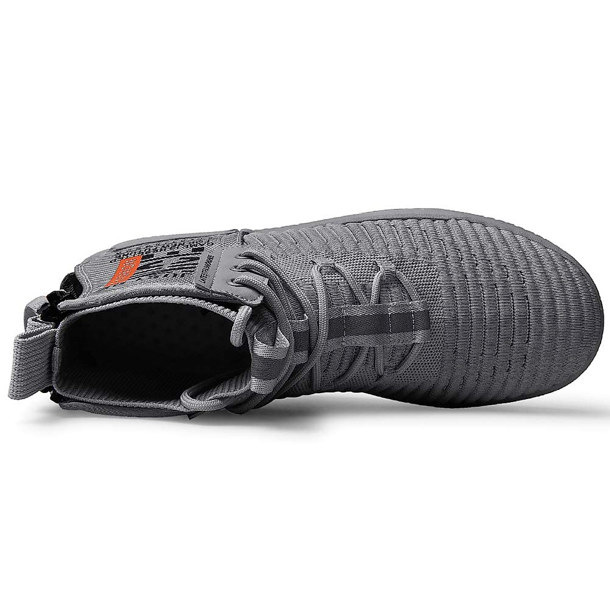 Eowathy Men’s High Top Fashion Sneaker Casual Slip on Walking Shoes for Men