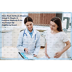 Pinard Foetal Stethoscope Pink DDP