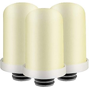 Geekpure Replacement Filter Set for Advanced TF-3 Faucet Water Filteration (Pack of 3)