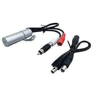 MICROSEVEN Compatible M7WP-MIC Waterproof Outdoor Microphone for M7B77-W, M7D77-POE, Any IP Network Camera & PTZ IP Camera with Interface -an IP Camera External Microphone