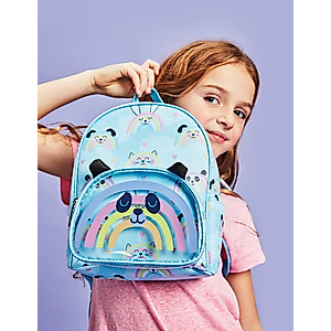 iscream Rainbow Friends Mini Classic Style 10" x 8" Backpack for Fun and Travel