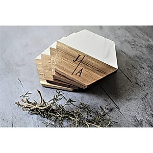 Minimalist Personalized Marble and Wood Cutting Board Custom Cutting Board Charcuterie Board Christmas Anniversary Wedding Gift Bridal Shower Gift Engagement Gift Housewarming Gift