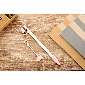 siduater [4-Pack] Silicone Protective Accessories for Apple Pencil 1st Generation, Includes 1 Apple Pencil Cap Replacements, Apple Pencil Cap Holder, Apple Pencil Tip Cover, Adapter Tether, Pink