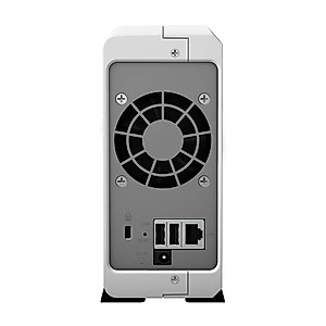 Synology DiskStation DS120j Mini Desktop NAS Server, Marvell Armada 3700 88F3720, 512MB DDR3L, 8TB SATA, Synology DSM Software