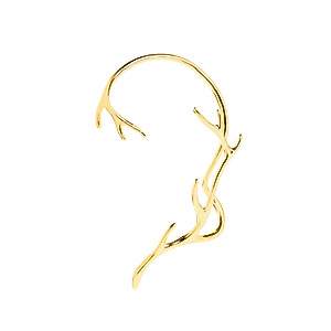 Vercret Gold Earrings Cuff for Women CZ Earring Ear Cuff for Friend, Sister, Daily Wearing