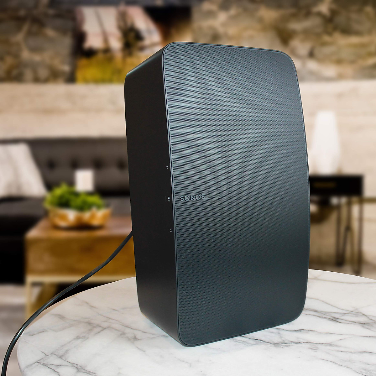 Vebner 12-Foot Power Cord Compatible with Sonos Five, Sonos Play 5, Sonos Beam, Sonos Arc, Sonos Amp, Sonos Playbase, Sonos Sub Gen 3 and Sonos Sub Mini - Black