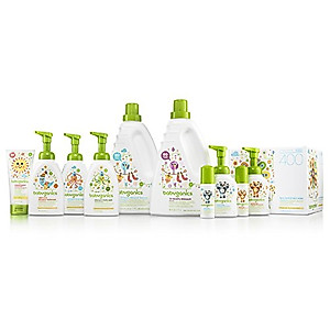 Babyganics Multi Surface Cleaner, Fragrance Free, For Hard Surfaces, Glass, Stainless Steel, Tiles, and Walls, 32 Fl Oz Spray Bottle (Pack of 3)