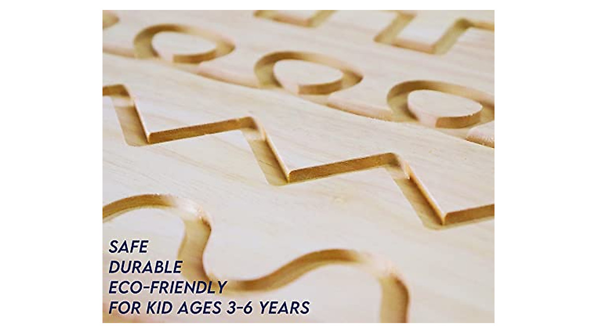 Reversible Tracing Board - Montessori Learning Toy