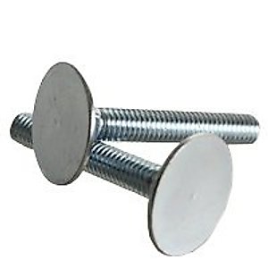 3/8"-16x1 1/2",(FT) Grade 2 Flat COUNTERSUNK Head Elevator Bolt, ZINC CR+3 (INCH) (Quantity 50)