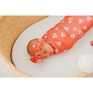 Copper Pearl Baby Swaddle Blanket - Wearable Premium Knit Baby Blanket, Large Soft Stretchy Receiving Blankets for Baby Boy and Girl, Swaddles for Newborn, Infant, and Toddler (Elmo)