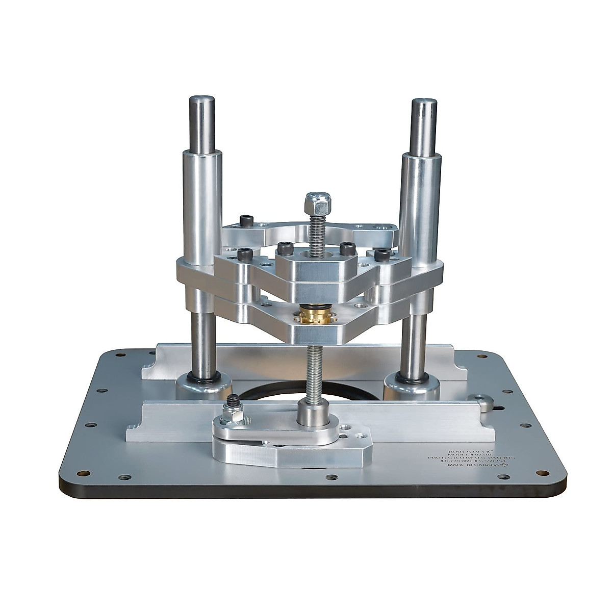 JessEm 02310 Rout-R-Lift II Router Lift for 3-1/2'' Diameter Motors with GRR-RIPPER2 Go Push Block (2 Items)