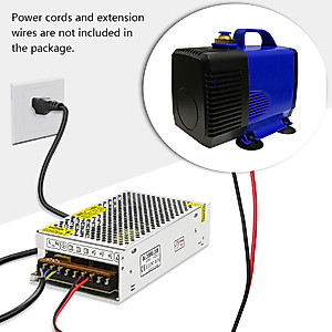SHNITPWR 18V 10A 180W Power Supply Adapter Transformer AC 110V 220V to DC 18 Volt 10amp 9A 8A 7A 6A 5A 1A Converter LED Driver 3 Output Ports for LED Light 3D Printer CCTV Camera