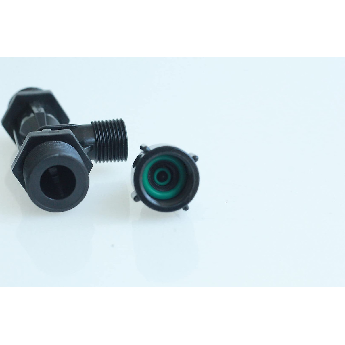 Pvdf Venturi Injector 1/2” Inch Gas-Liquid Mixing Venturi Injection for Ozone Generator, Agriculture Fertilizer Irrigation, Sewage Treatment, Dosing Device, Jet Device