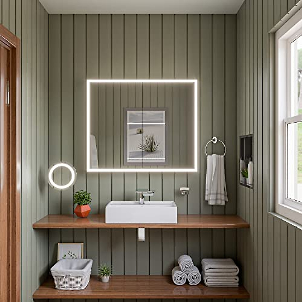 ALFI brand AB9513-PC Matching Bathroom Accessory Set (6 Piece), Polished Chrome