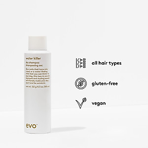 Evo Water Killer Dry Shampoo, 4.3 Ounce