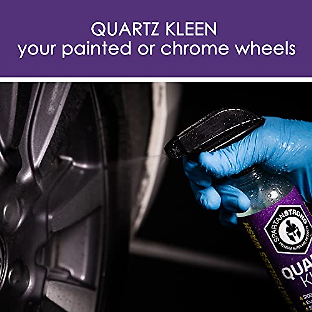 SPARDIANT Premium SiO2 Car Wax Spray, Ceramic Coating Spray, Hydrophobic Paint Sealant, Waterless Car Wash Wax & Polish Detailing Spray 16 Oz Bottle