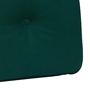 Klear Vu Twill Gripper Non-Slip Chairpad, Set of 4, 4 Count (Pack of 1), Hunter Green