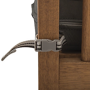 Classic Accessories Ravenna Water-Resistant 72 x 21 x 3 Inch Slip Cover for Patio Chaise Lounge Cushion, Espresso, Patio Furniture Cushion Covers