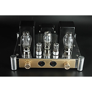 BoyuuRange REISONG A50 MKIII 300B HiFi Intergrated Tube Amplifier Single-end Class A Valve Amp with Tube Cage