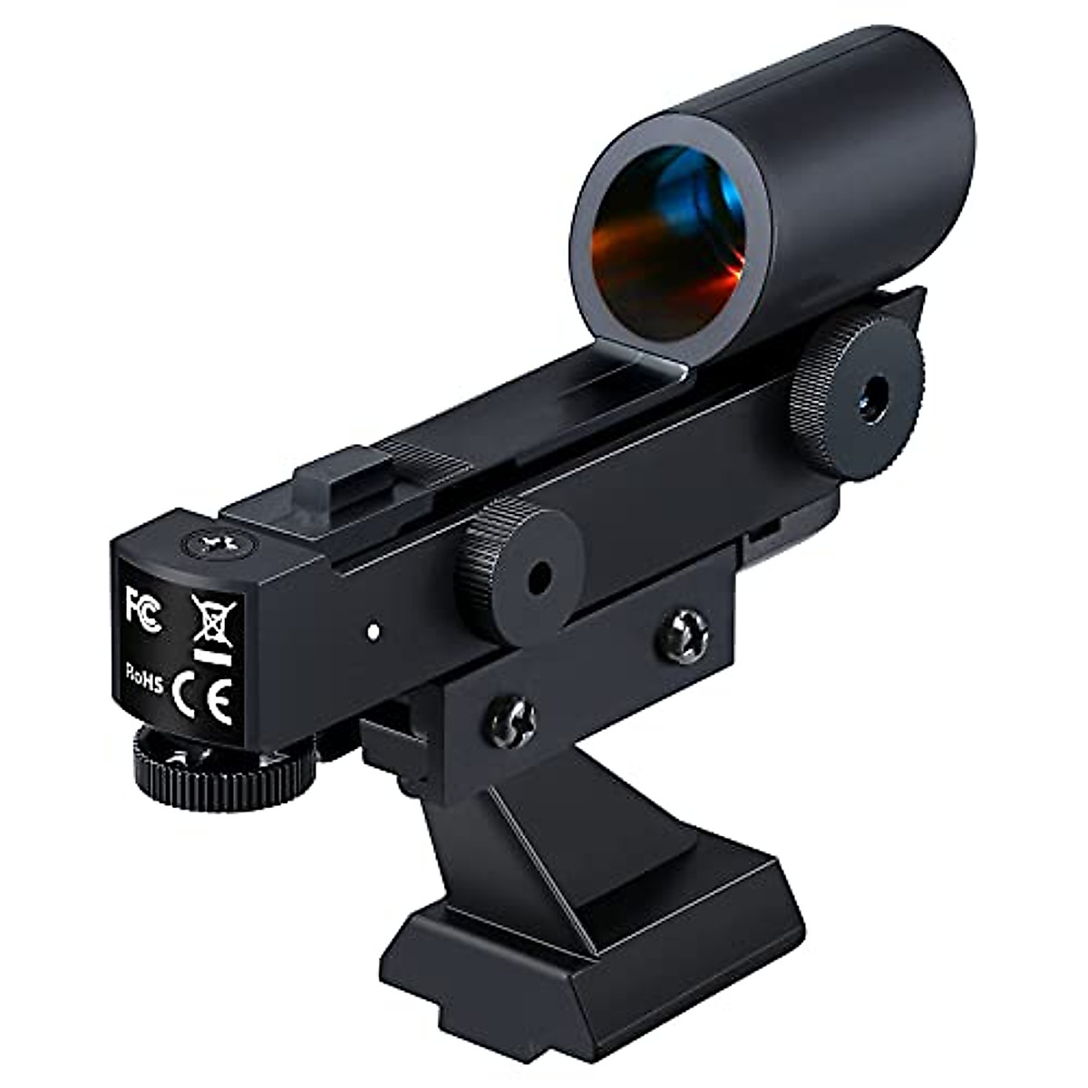 Talcope Brightness Red Dot Finderscope, Star Pointer Viewfinder Astronomical Telescope Accessories with Slide-in Bracket